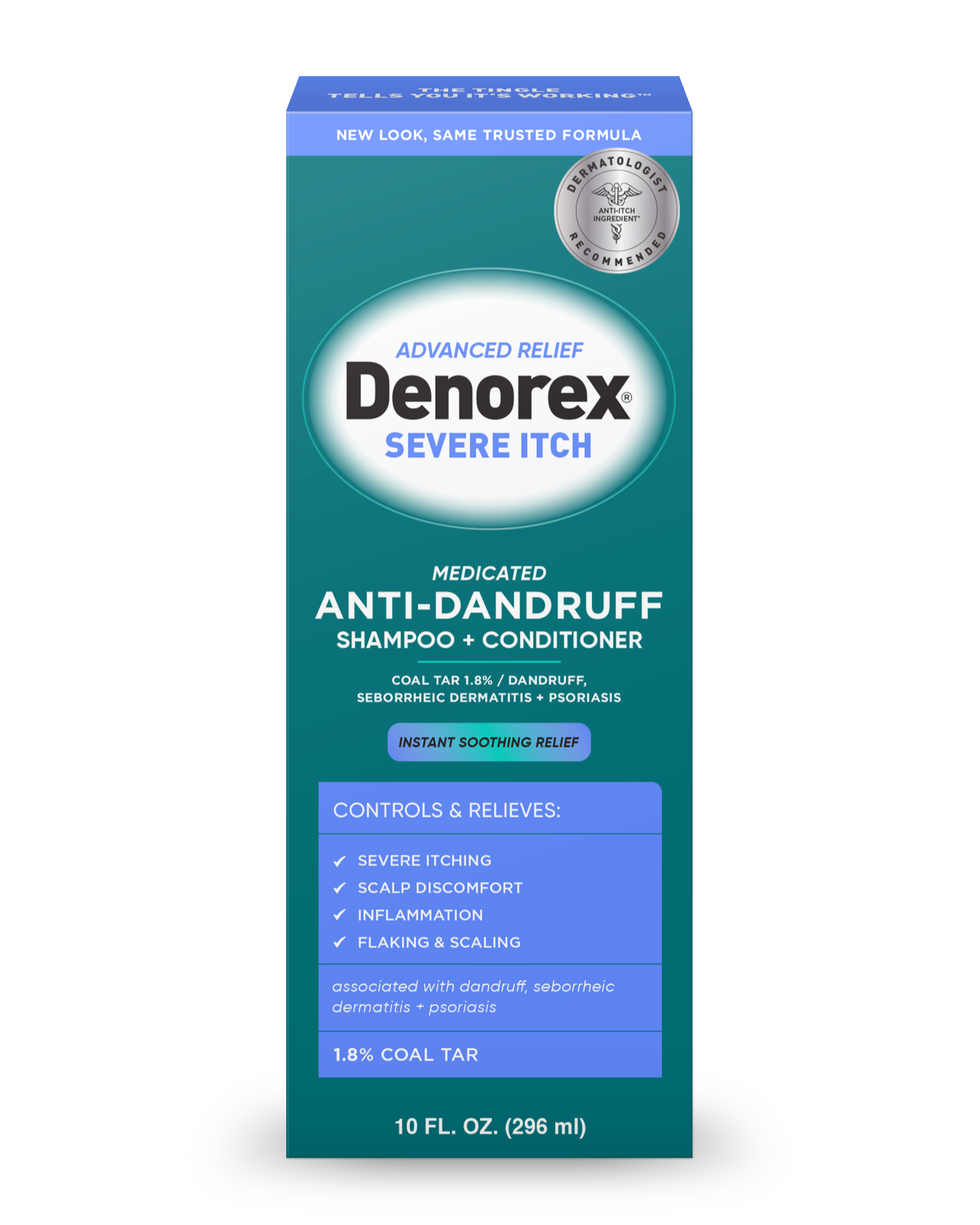 Severe Itch Anti-Dandruff Shampoo + Conditioner – Denorex Shampoo